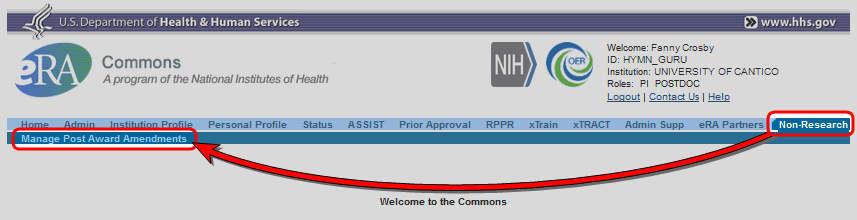 Introduction to Non-Research Amendments (for Non-Research Agencies)